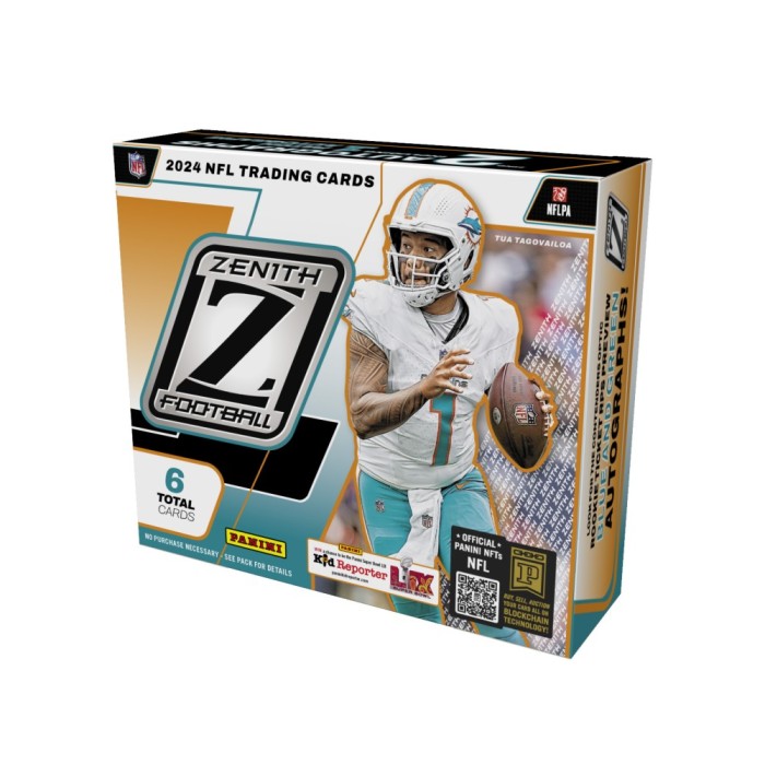 2024 Panini Zenith Football Hobby Box