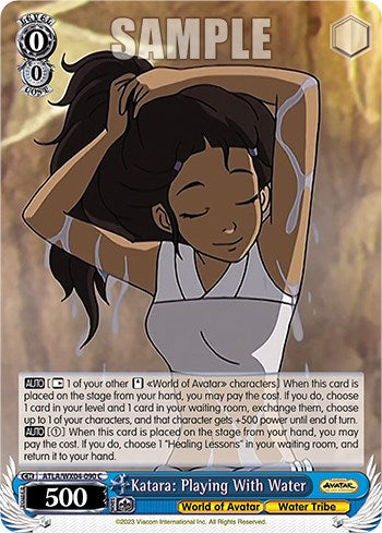 Katara: Playing With Water (ATLA/WX04-090 C) - Avatar: The Last Airben