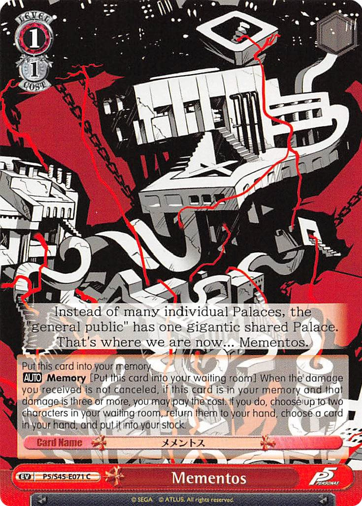 Mementos (P5/S45-E071 C) - Persona 5