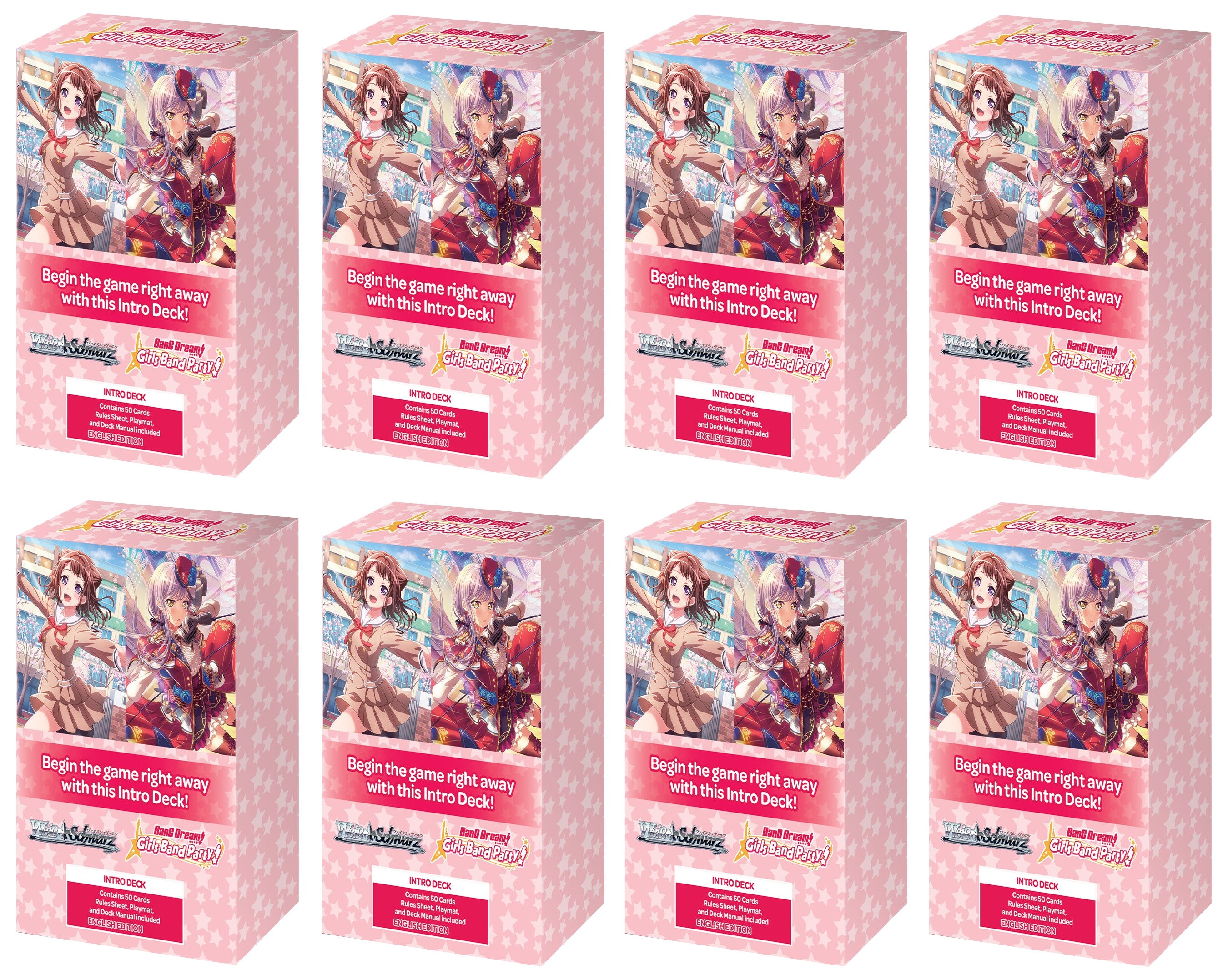 BanG Dream! Girls Band Party! - Trial Deck+ Display (5th Anniversary)